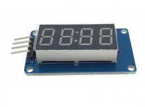 7 Segment 4 Digit LED Display Red Module มอดูลจอแสดงผลตัวเลข 4 หลัก สี ...