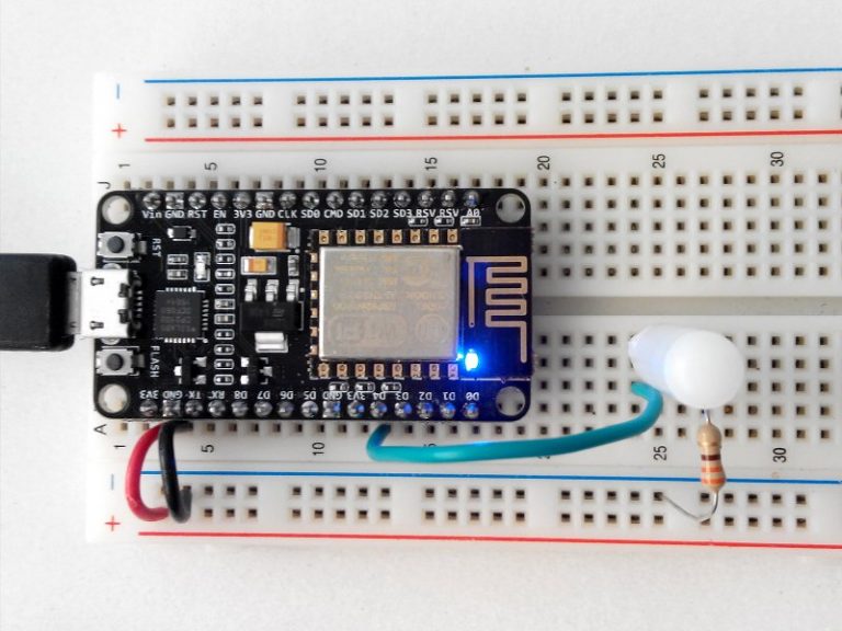 NodeMCU V2 CP2102 ESP8266 ESP-12E WiFi IoT Development Board คอนโทรลเลอร์ พัฒนาบน ArduinoIDE ...
